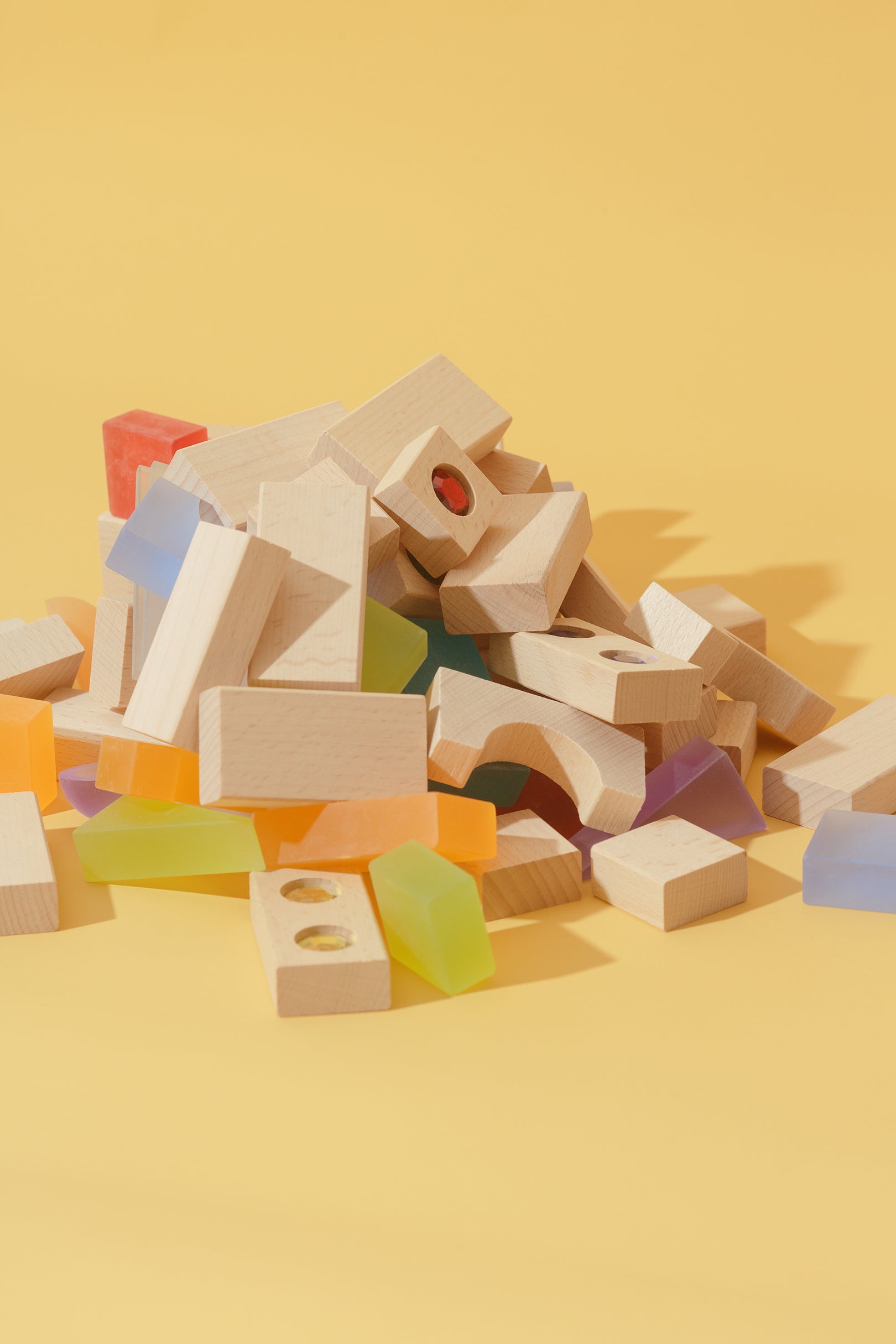 Treasure Blocks in a Velvet Bag | KEKA TOYS