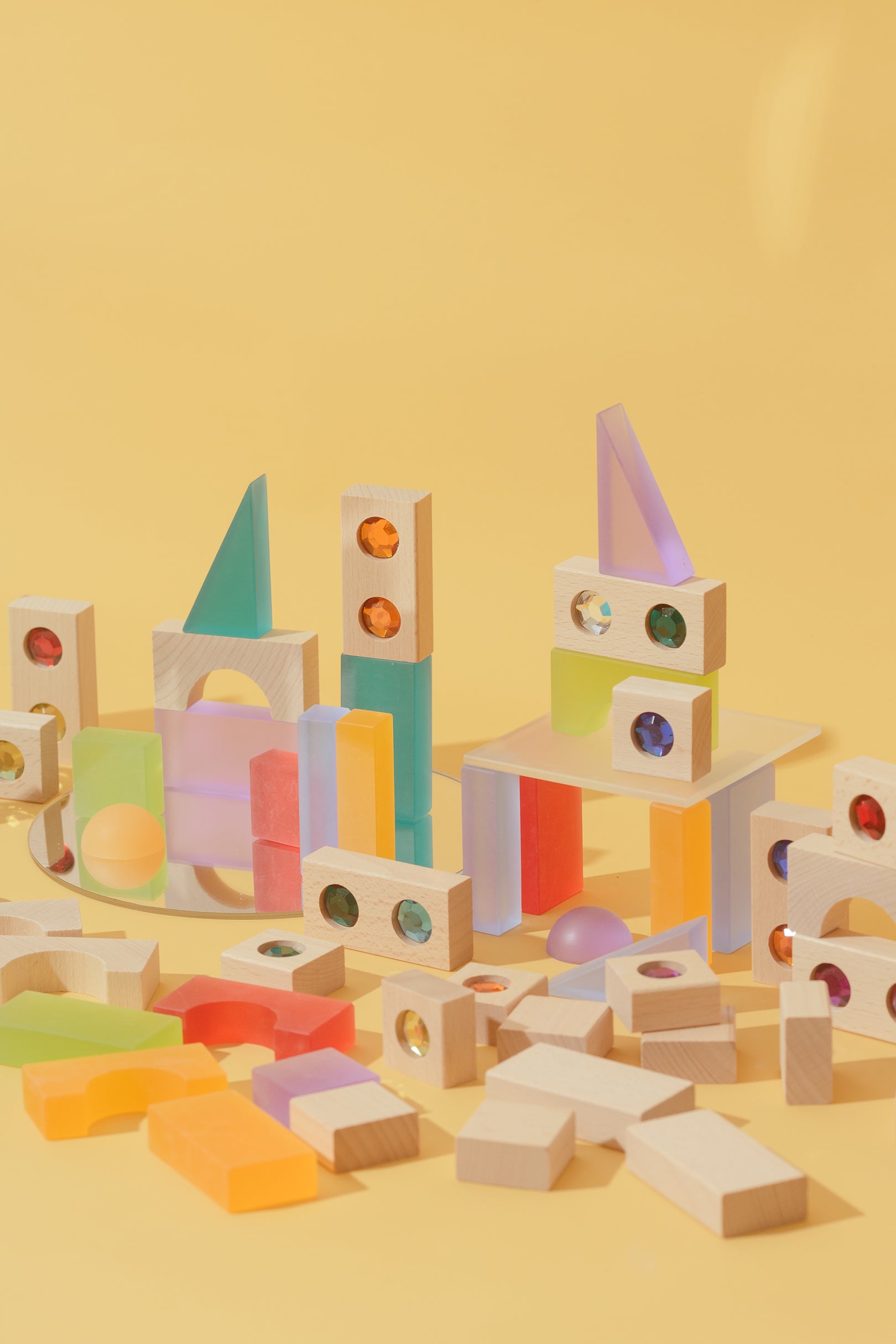 Treasure Blocks in a Velvet Bag | KEKA TOYS